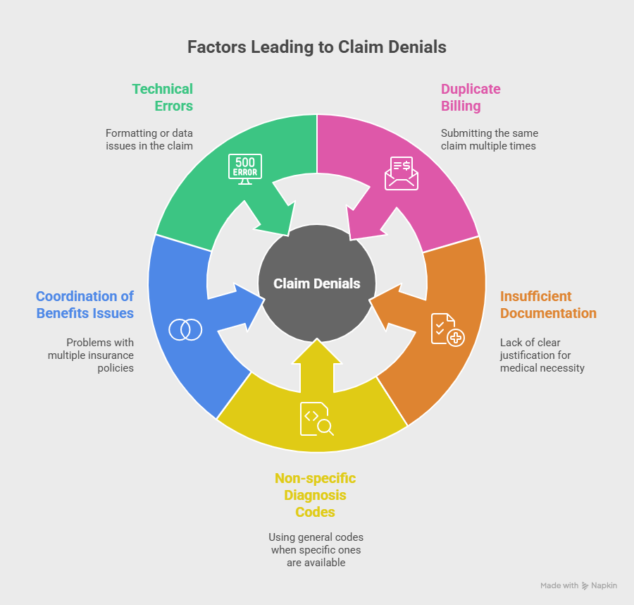 Top 10 Claim Denials Hurting Your Medical Practice